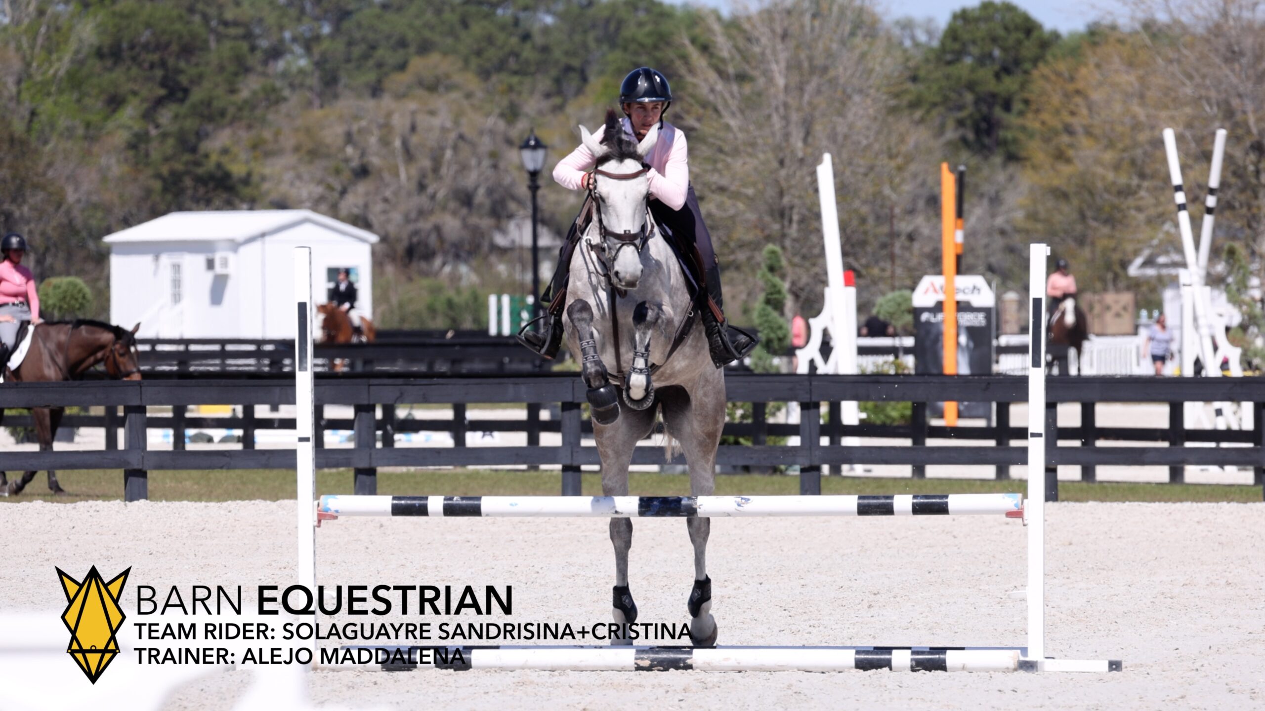 CRISTINA TRAINING BEFORE SHOW AT WORLD EQUESTRIAN CENTER | BARN EQUESTRIAN